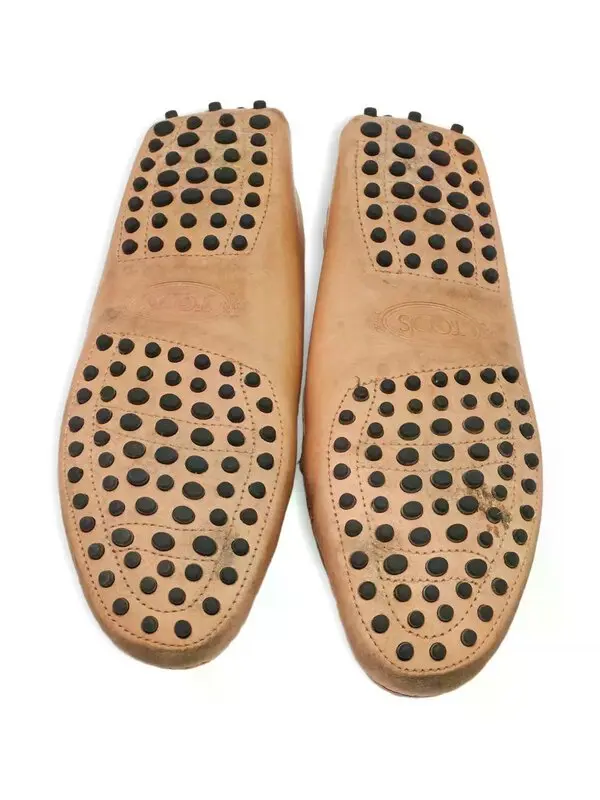 TOD'S Leather Loafers - Brown