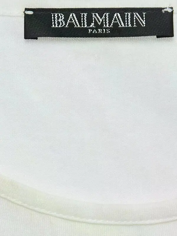 Balmain Logo-print T-shirt - White