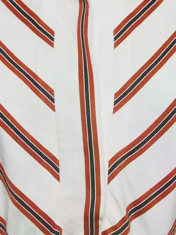Maje Stripe-pattern Midi Dress