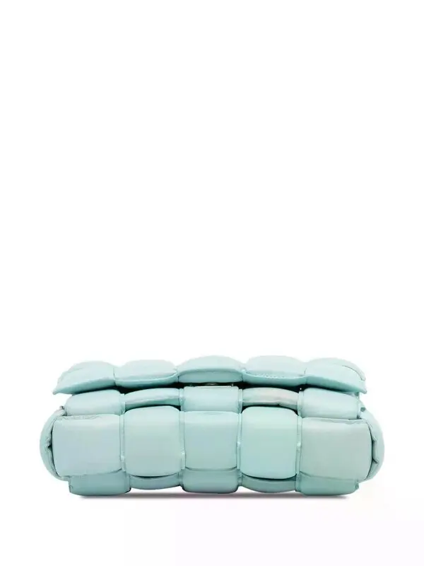 Bottega Veneta Intrecciato Padded Cassette Crossbody Bag - Blue
