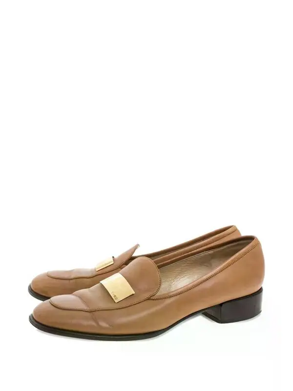 Gucci 30mm Leather Loafers