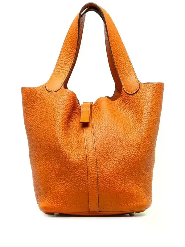Hermès 2004 Picotin 22 Tote Bag - Orange