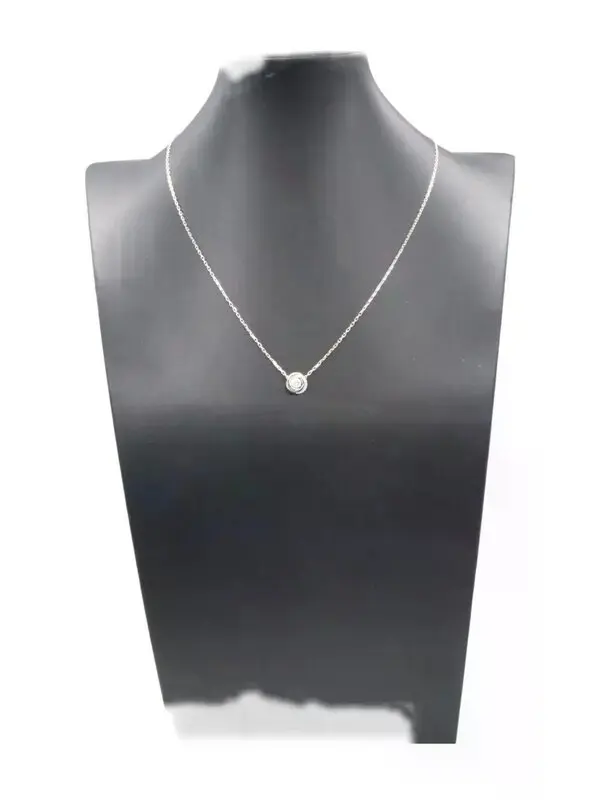 Cartier 18k White Gold Diamond Trinity Necklace