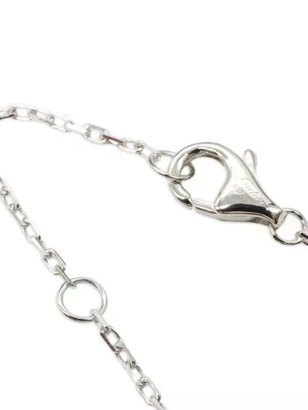 Cartier 18k White Gold Diamond Trinity Necklace