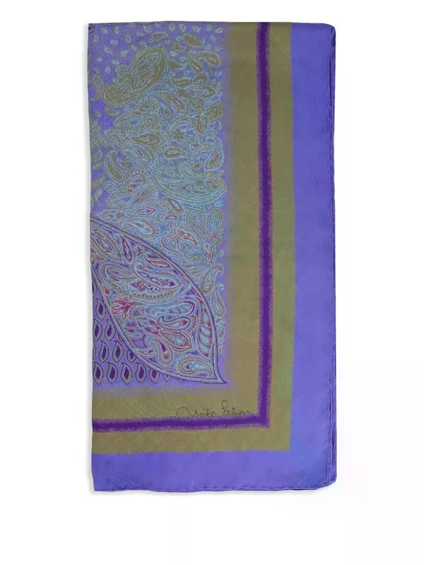 MILA SCHON Pre-owned Silk Scarf