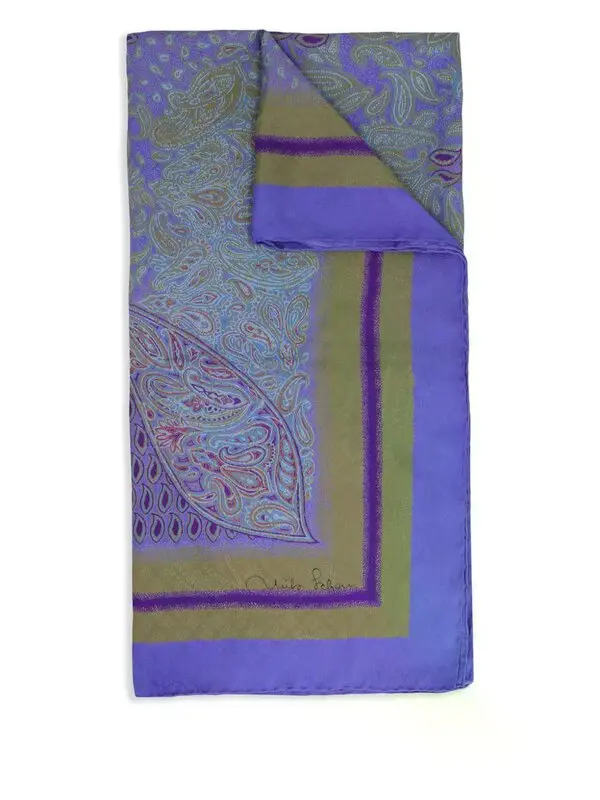 MILA SCHON Pre-owned Silk Scarf
