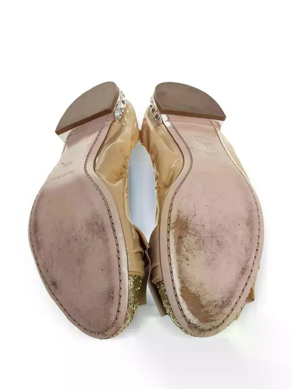 Miu Miu Bow-embellished Ballet Flats
