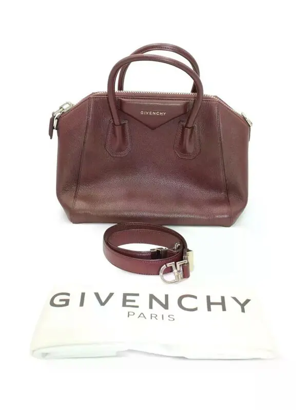 Givenchy Small Antigona Handbag - Red