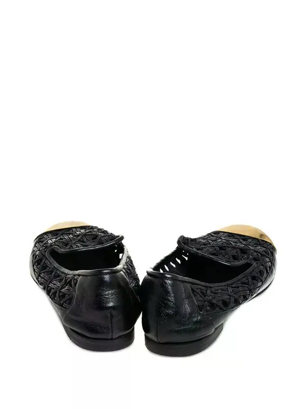 GIUSEPPE ZANOTTI Vintage Open-weave Loafers