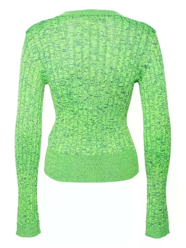 MAISON MARGIELA Marl Knit Crew Neck Sweater