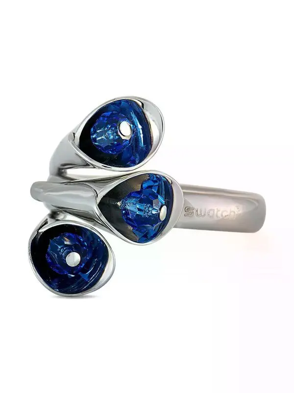 SWATCH Crystal-embellished Ring - Silver