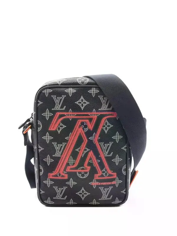 LOUIS VUITTON 2018 Monogram Danube Pm Messenger Bag - Blue