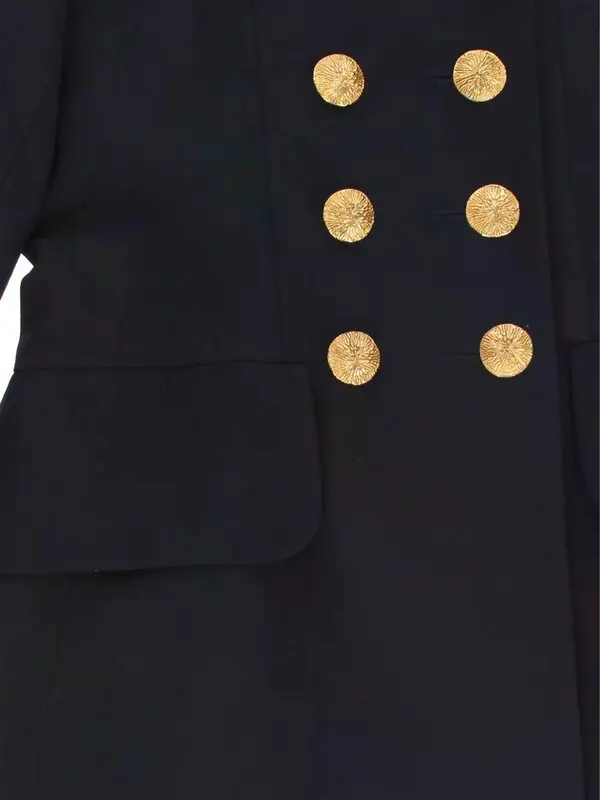 Saint Laurent 1990s Wool Double-breasted Blazer