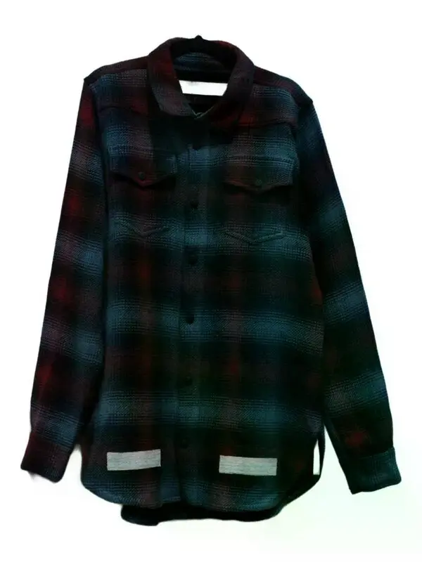 Off-White Arrows-print Checked Shirt