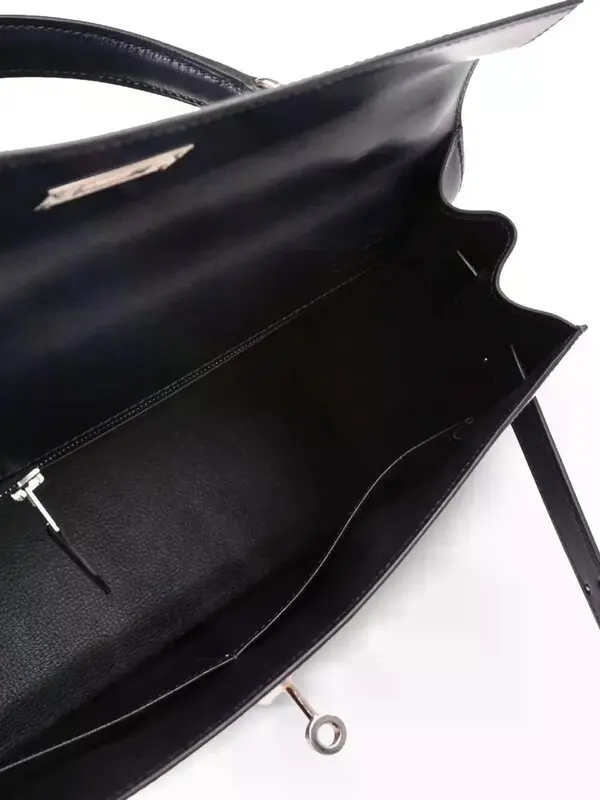 Hermès 2003 Kelly 32 Sellier Two-way Handbag - Blue