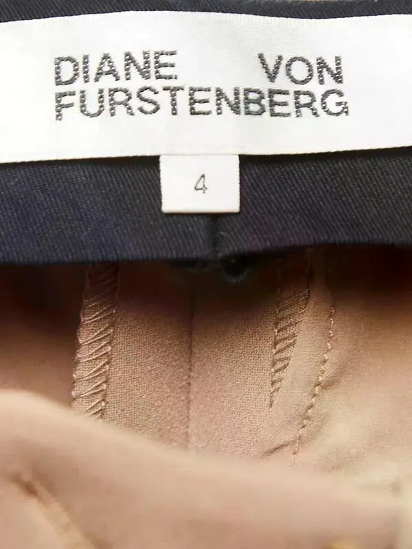 Diane Von Furstenberg Vintage Pressed-crease Trousers