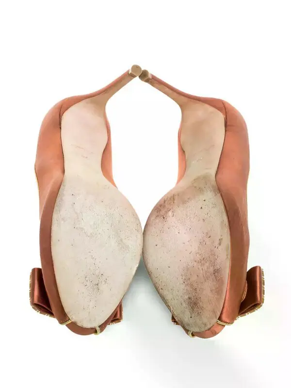 LOUIS VUITTON 110mm Leather Pumps