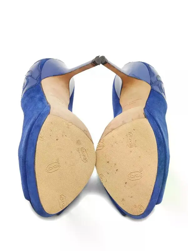 Dior Peep-toe Platform High Heel Pumps