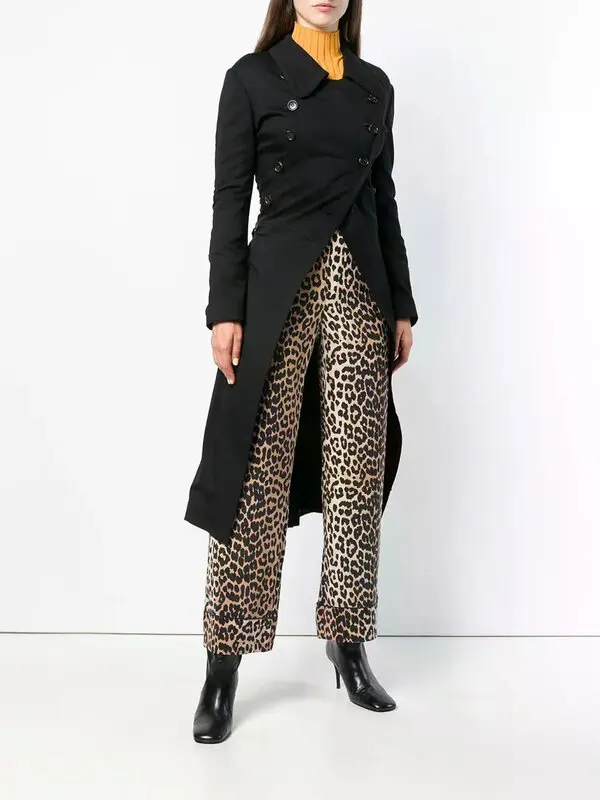 Comme Des Garçons Double-breasted Asymmetric Coat