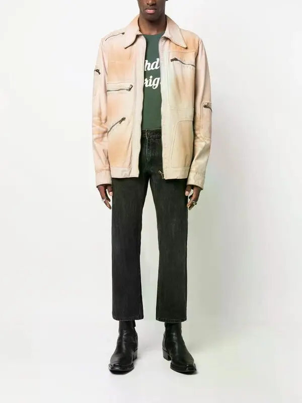 Dolce & Gabbana 2000s Gradient Effect Zip Jacket