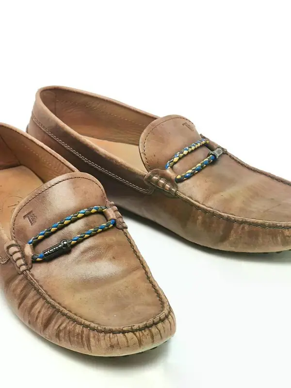 TOD'S Leather Loafers - Brown