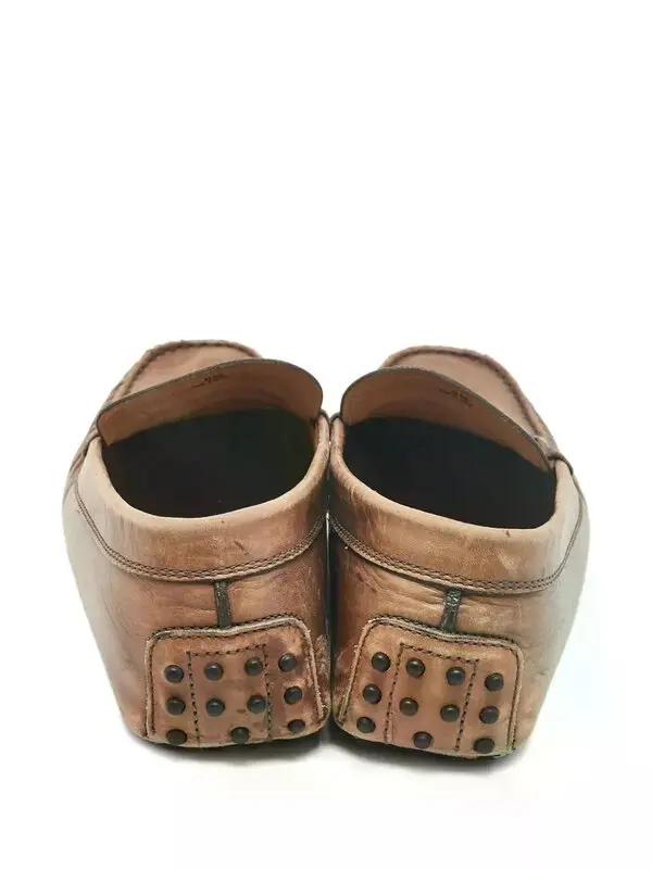 TOD'S Leather Loafers - Brown
