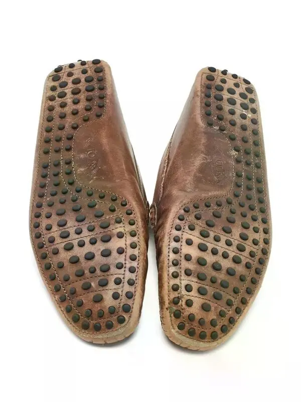 TOD'S Leather Loafers - Brown