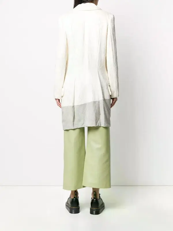 Comme Des Garçons 1993 Patchwork Panel Jacquard Coat