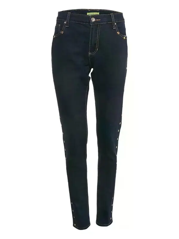 Versace Studded Dark Wash Jeans