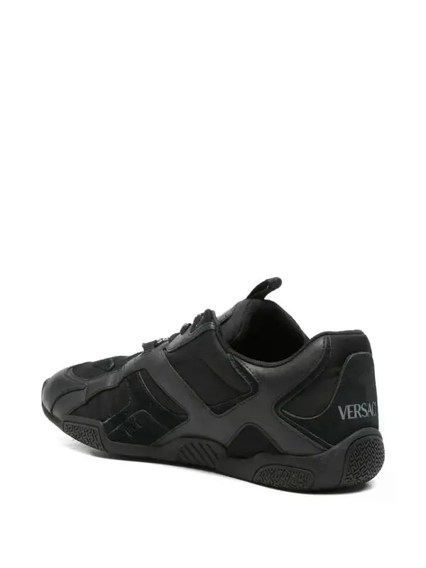 Versace Galaxia Leather Sneakers