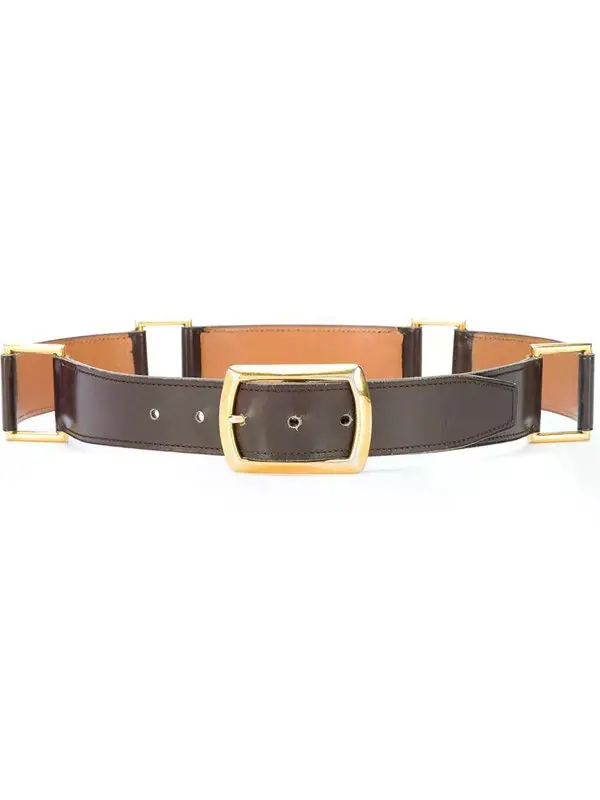 Hermès Loops Buckled Belt - Brown