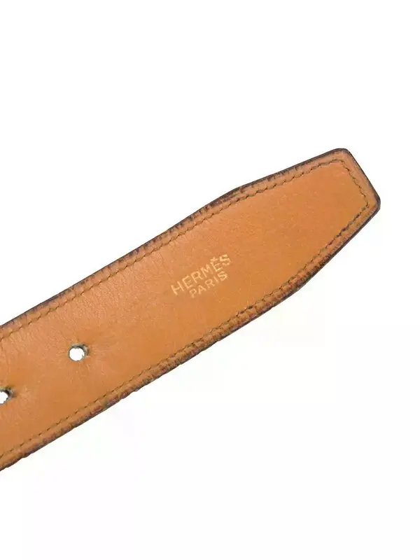 Hermès Loops Buckled Belt