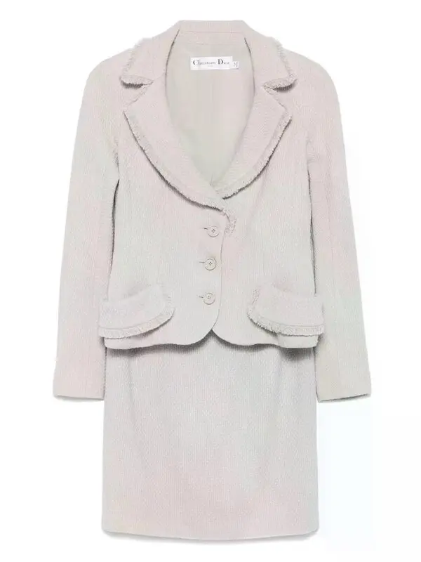 Dior 2010s Basket-weave Suit