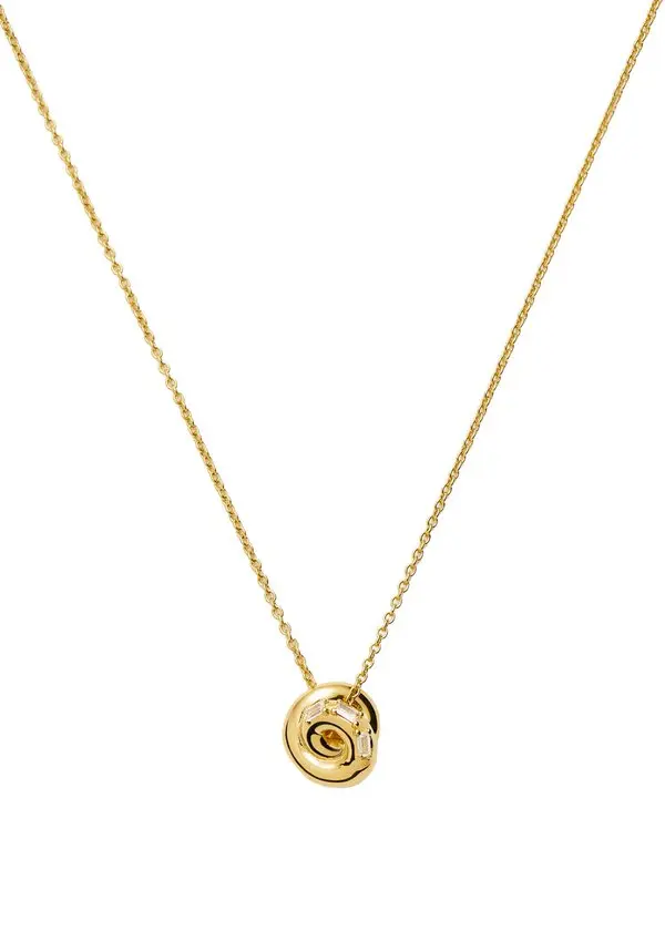MISSOMA X Lucy Williams Knot Pendant Vermeil Necklace - Gold