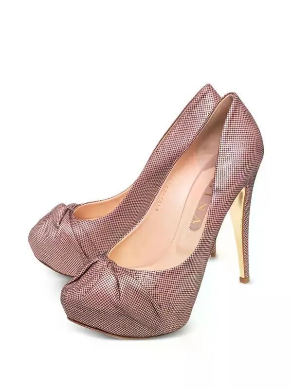 GINA 120mm Claire Pumps - Pink