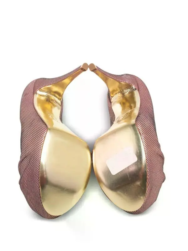 GINA 120mm Claire Pumps - Pink