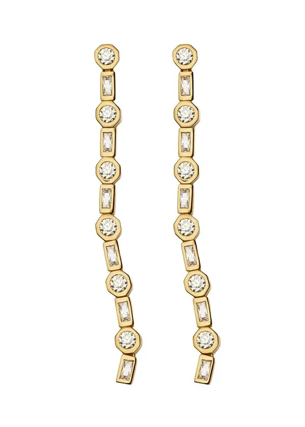 MISSOMA X Lucy Williams 18ct Vermeil Drop Earrings - Gold