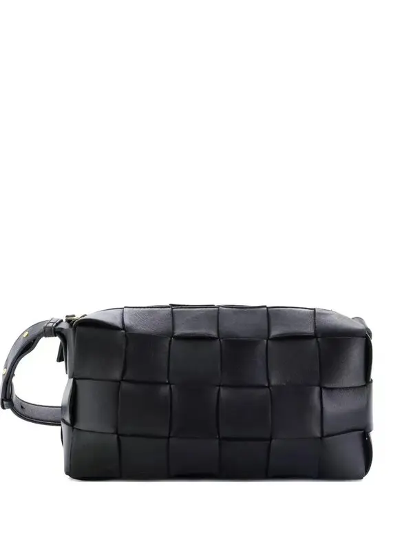 Bottega Veneta Cassette Maxi Intrecciato Leather Shoulder Bag