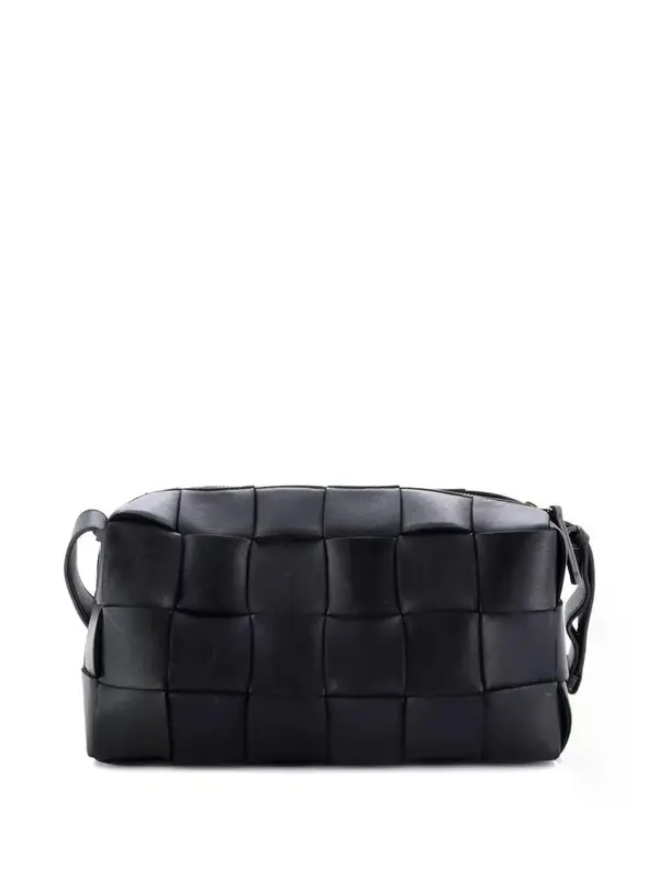 Bottega Veneta Cassette Maxi Intrecciato Leather Shoulder Bag