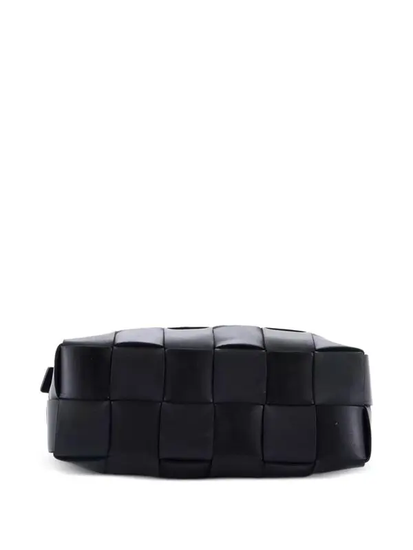 Bottega Veneta Cassette Maxi Intrecciato Leather Shoulder Bag