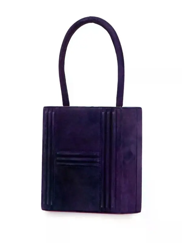 Hermès 1993 Mini Dobliss Kelly Cadena Handbag - Purple