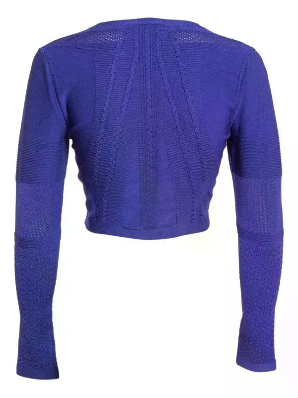 Cushnie Cable Knit Top