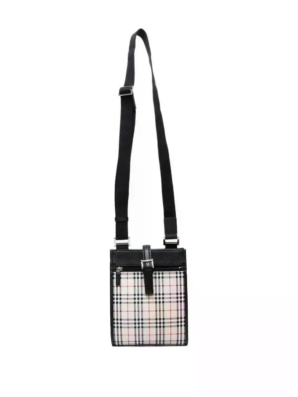 Burberry Check-pattern Shoulder Bag