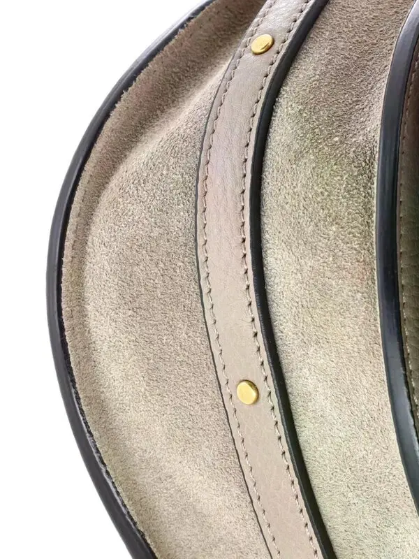 Chloé Nile Leather Medium Crossbody Bag - Neutrals