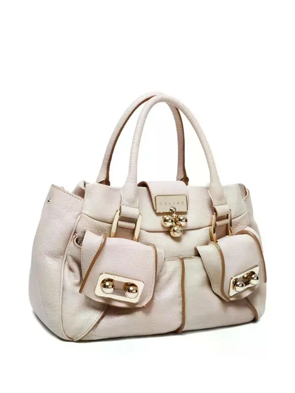 Celine 2010s Leather Tote Bag