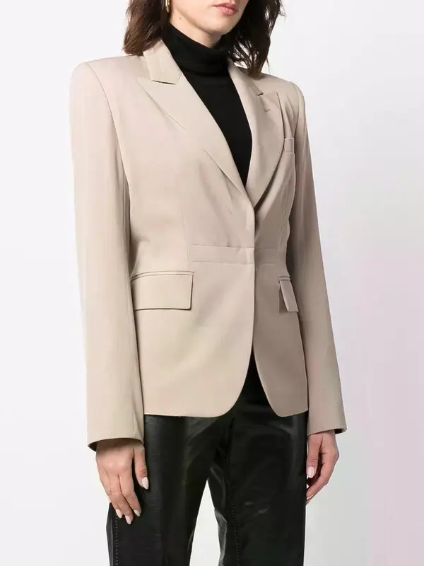 Saint Laurent 2001 Peak Lapel Single-breasted Blazer