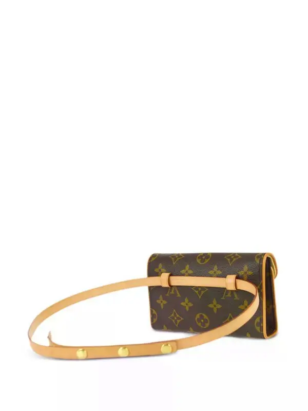 LOUIS VUITTON Monogram Canvas Pochette Florentine Belt Bag