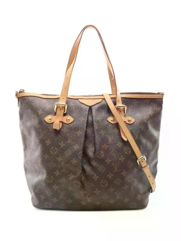 LOUIS VUITTON 2010 Monogram Palermo Shoulder Bag - Brown
