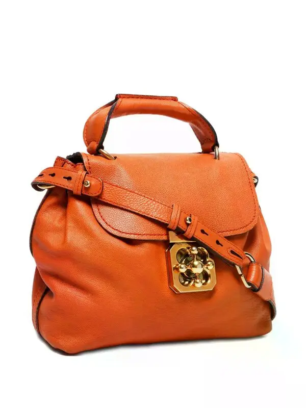 Chloé Pre-owned Elsie Shoulder Bag - Orange