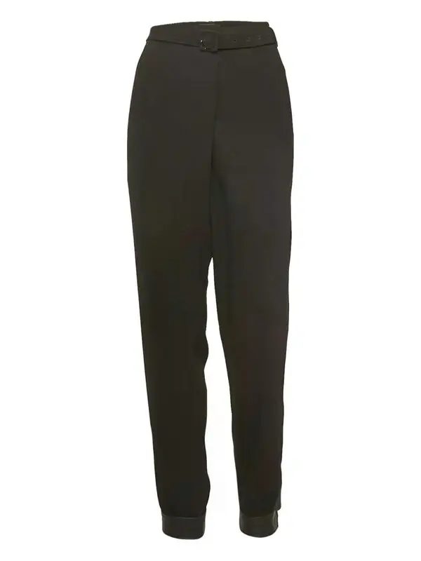 JOSEPH Belted Tapered Leg Trousers